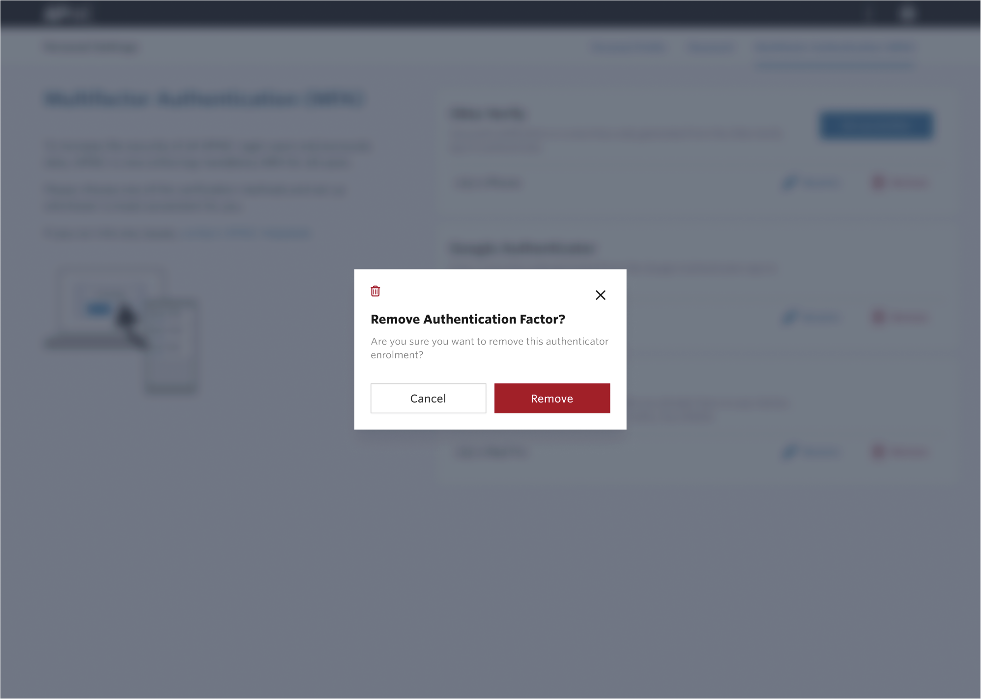 Multifactor Authentication (MFA)